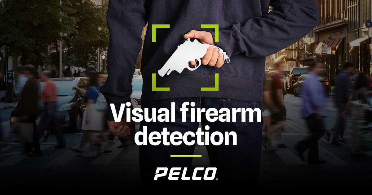 AI Gun Detection | Pelco Elevate Visible Firearm Detection
